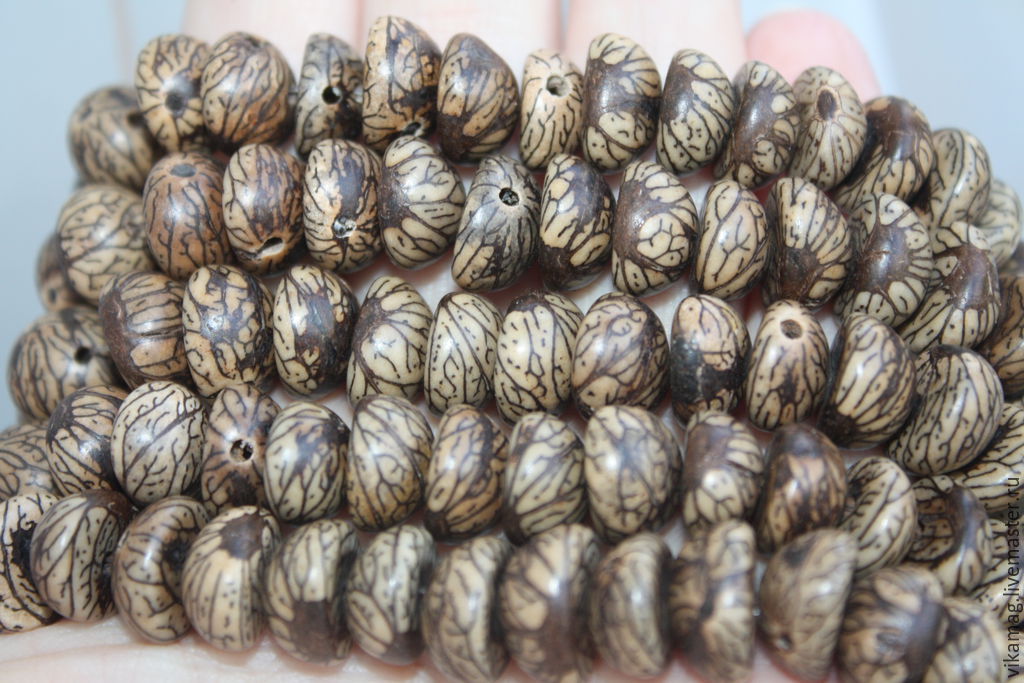 Семена Pugahan, полушарие, 14 мм, нить 40 см в интернет-магазине на ...