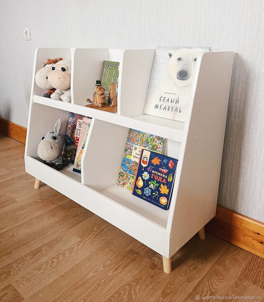 Стеллаж монтессори, для книг, для пластинок в интернет-магазине Ярмарка ...