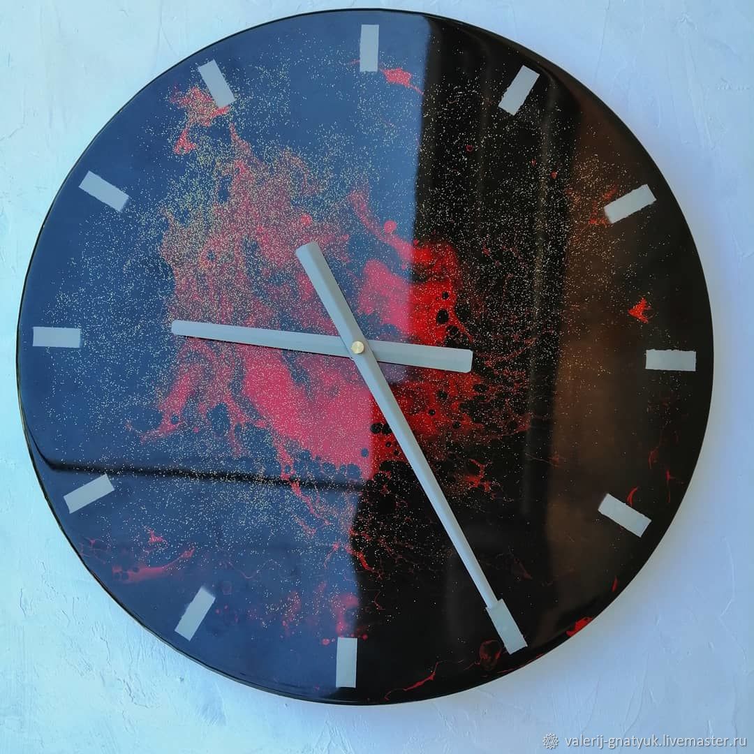 Часы: FLUID 4-D377-gloss купить в интернет-магазине Ярмарка Мастеров по ...