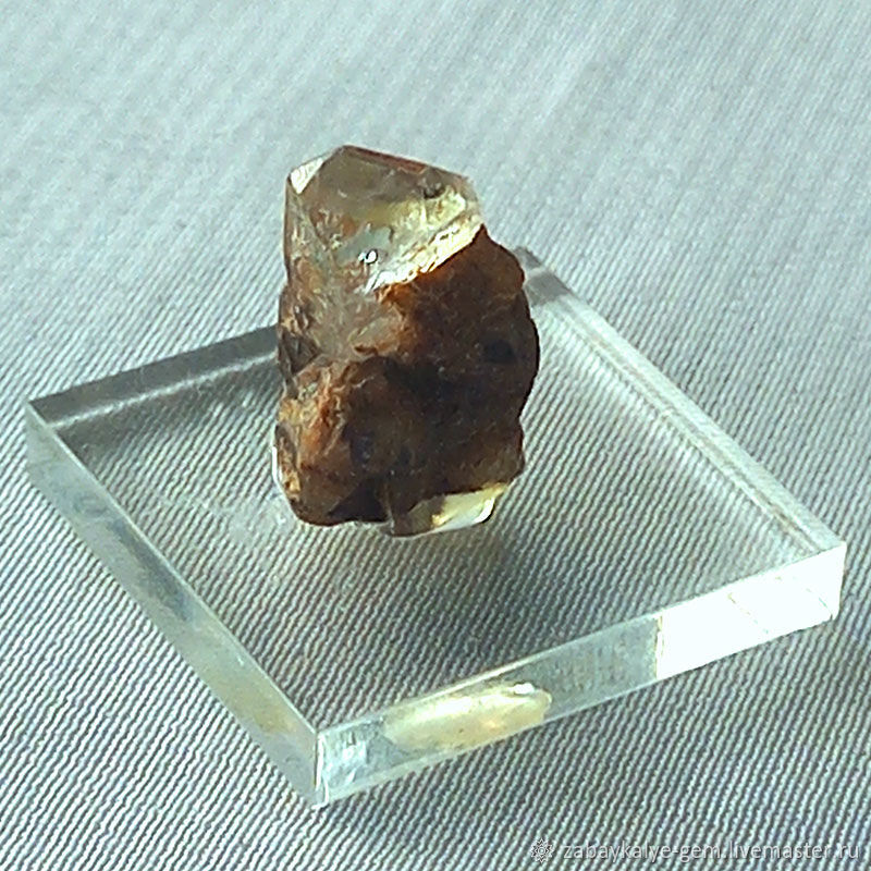 Кристалл топаза на подставке купить в интернет-магазине Ярмарка ...