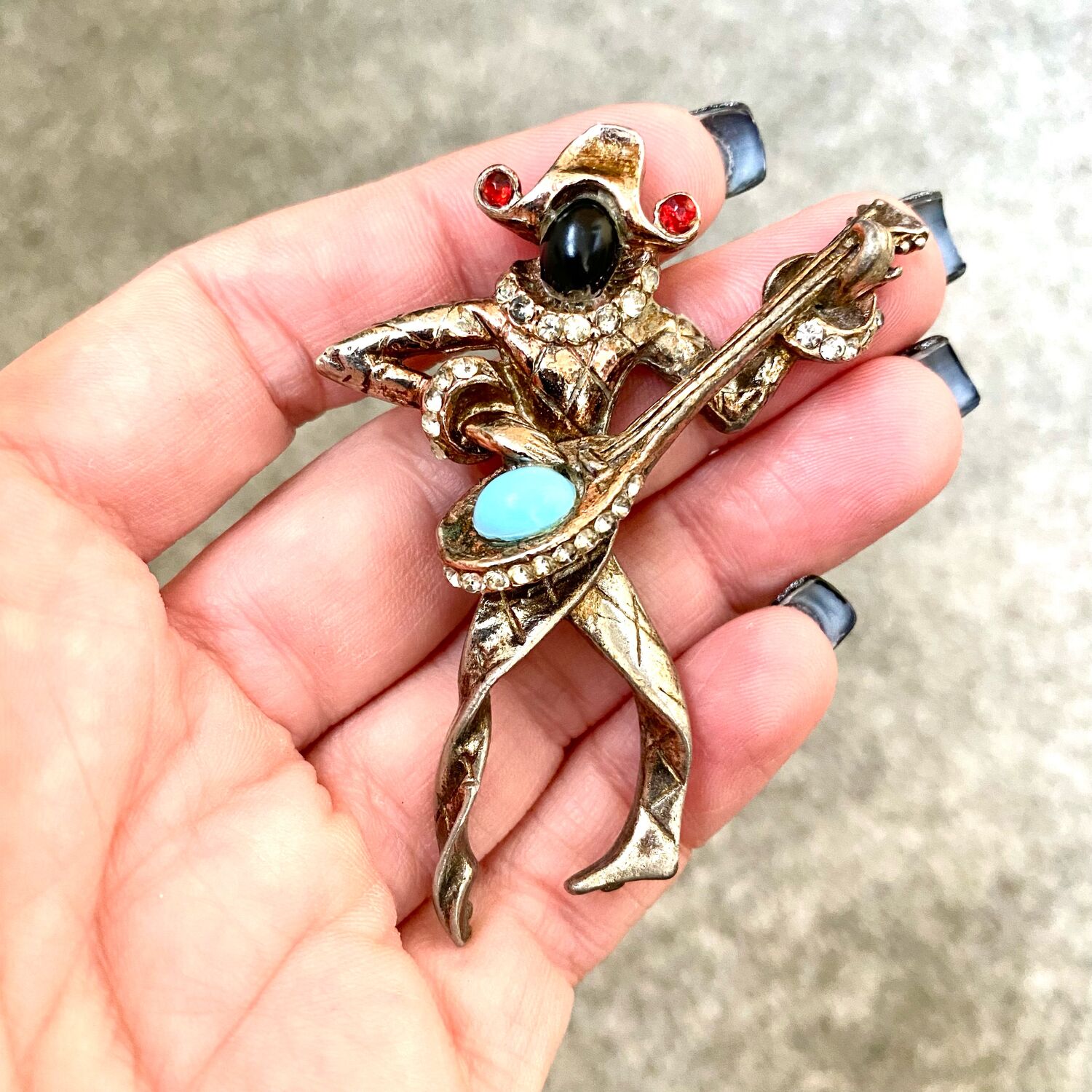 Винтаж: Винтажная брошь Арлекин стиле Urie Mandle купить в интернет ...