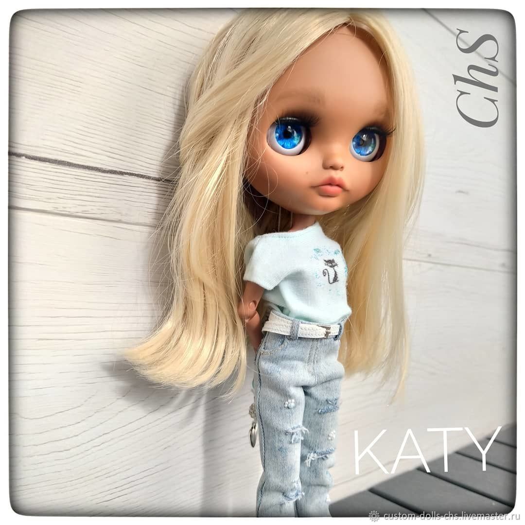 Кукла Блайз (Blythe Doll) кастом Katy – заказать на Ярмарке Мастеров ...