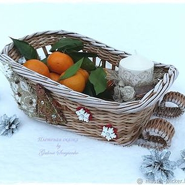 Магазин мастера "Плетеная сказка". Галина. (master-wicker) на Ярмарке ...