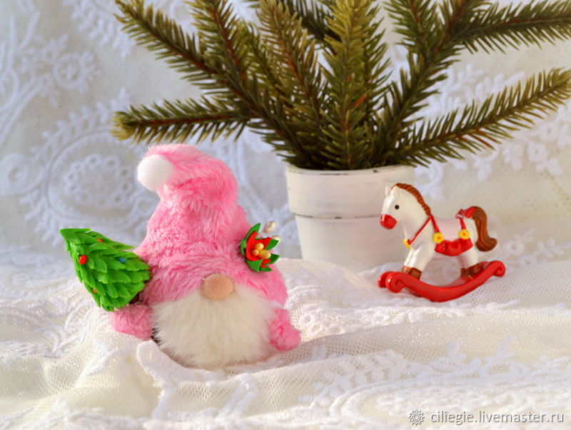 Скандинавский гномик (5см) на заказ в интернет-магазине Ярмарка ...