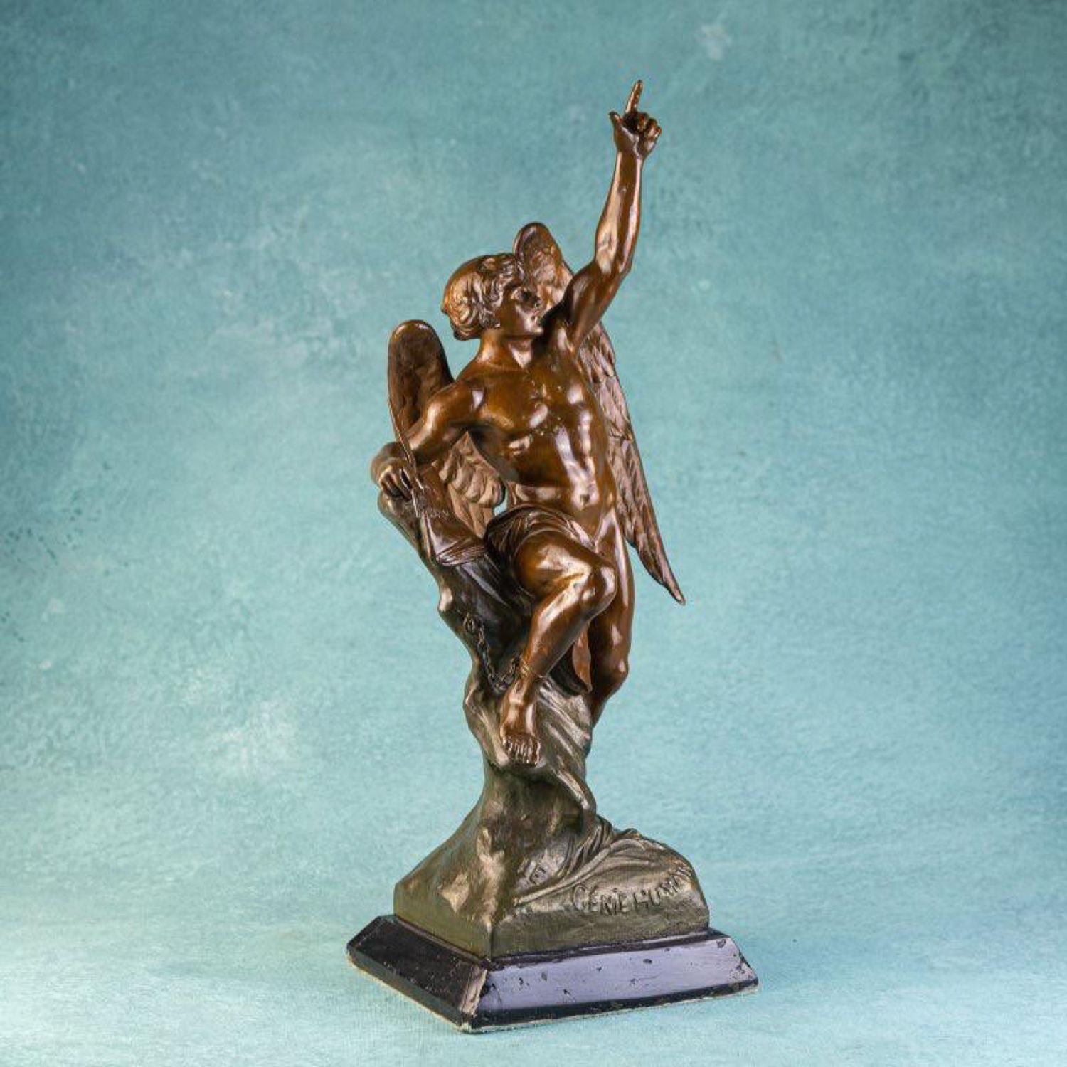 Винтаж: Скульптура «LE GENIE HUMAIN / ГЕНИЙ ЧЕЛОВЕКА» купить в интернет ...