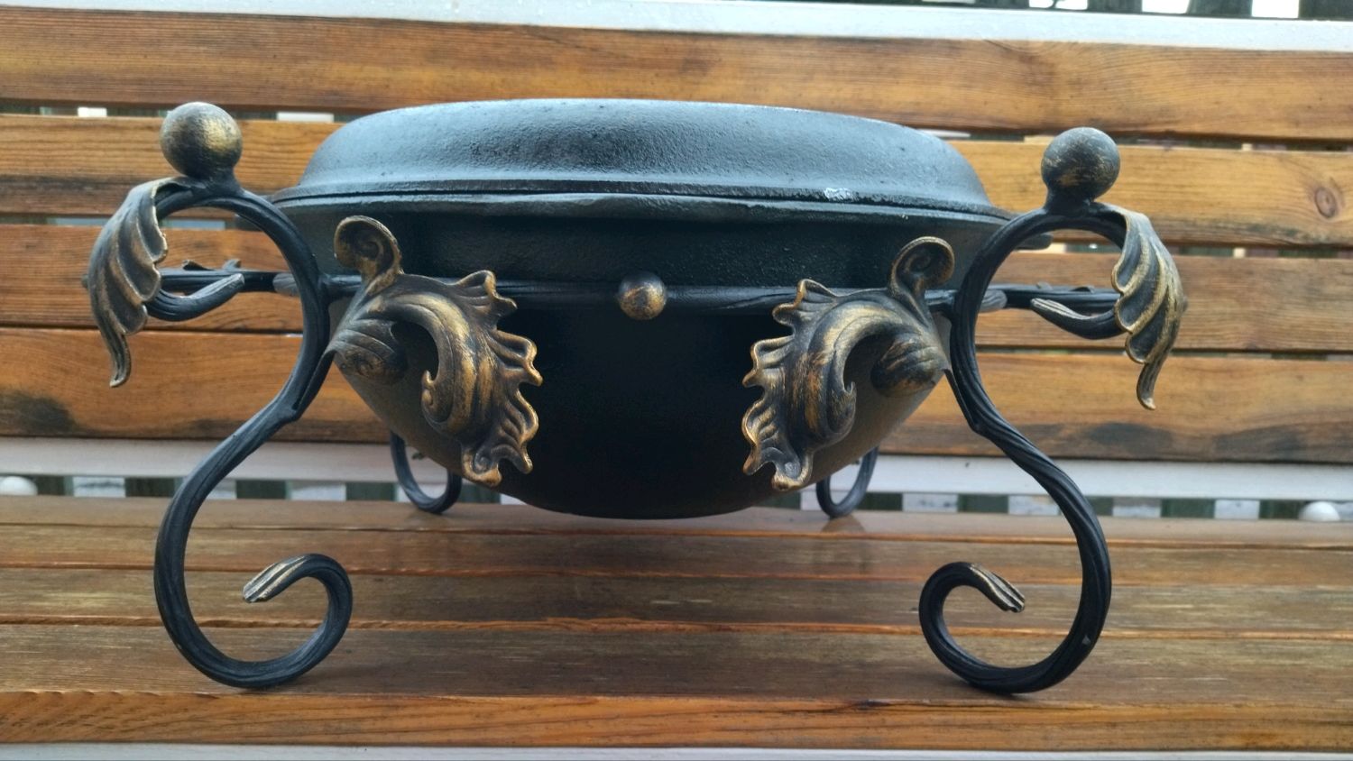 ПОДСТАВКА ПОД КАЗАН КОВАННАЯ НА СТОЛ в интернет-магазине Ярмарка ...