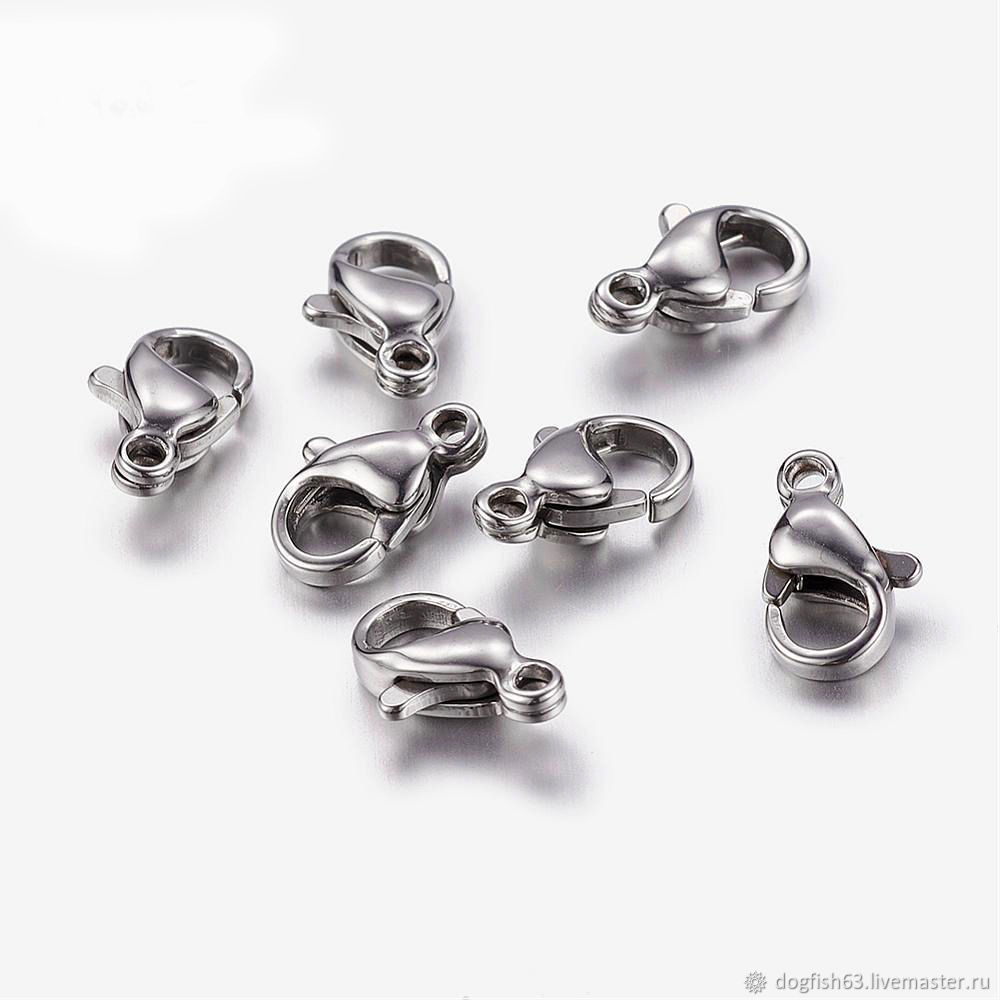 10389 Лобстер 10х6мм нержавеющая сталь купить в интернет-магазине ...