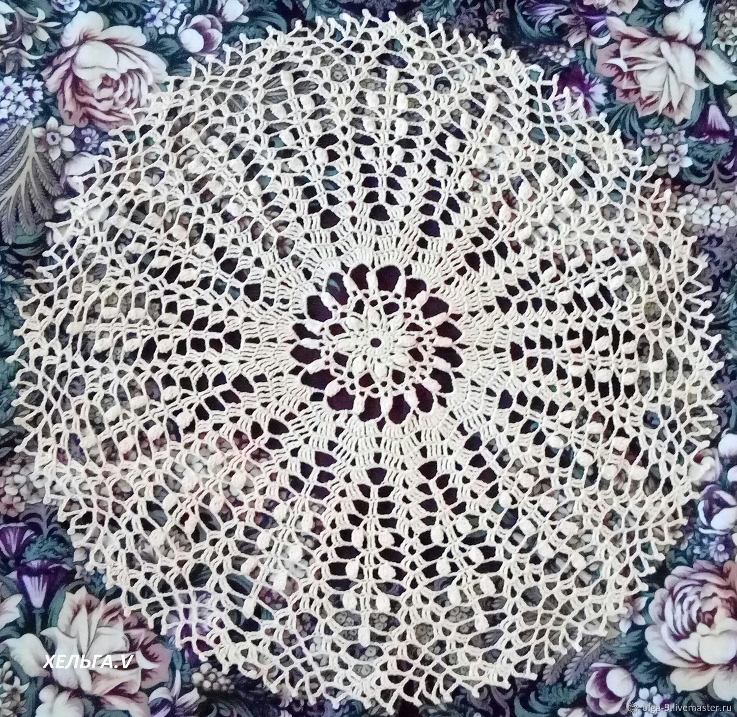 Салфетка декоративная в интернет-магазине на Ярмарке Мастеров ...