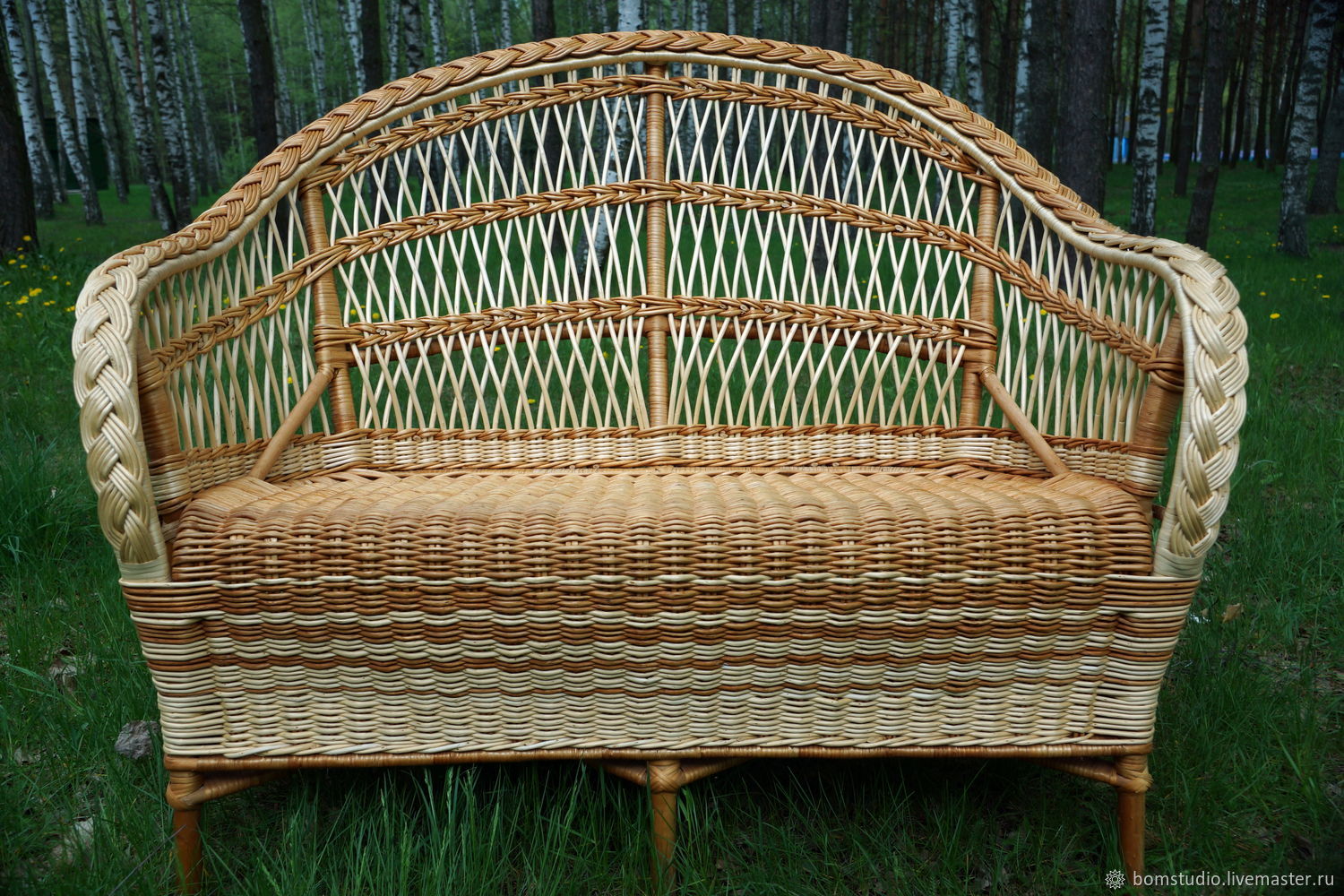 Набор мебели плетеный из ивовой лозы гарнитур в интернет-магазине на ...