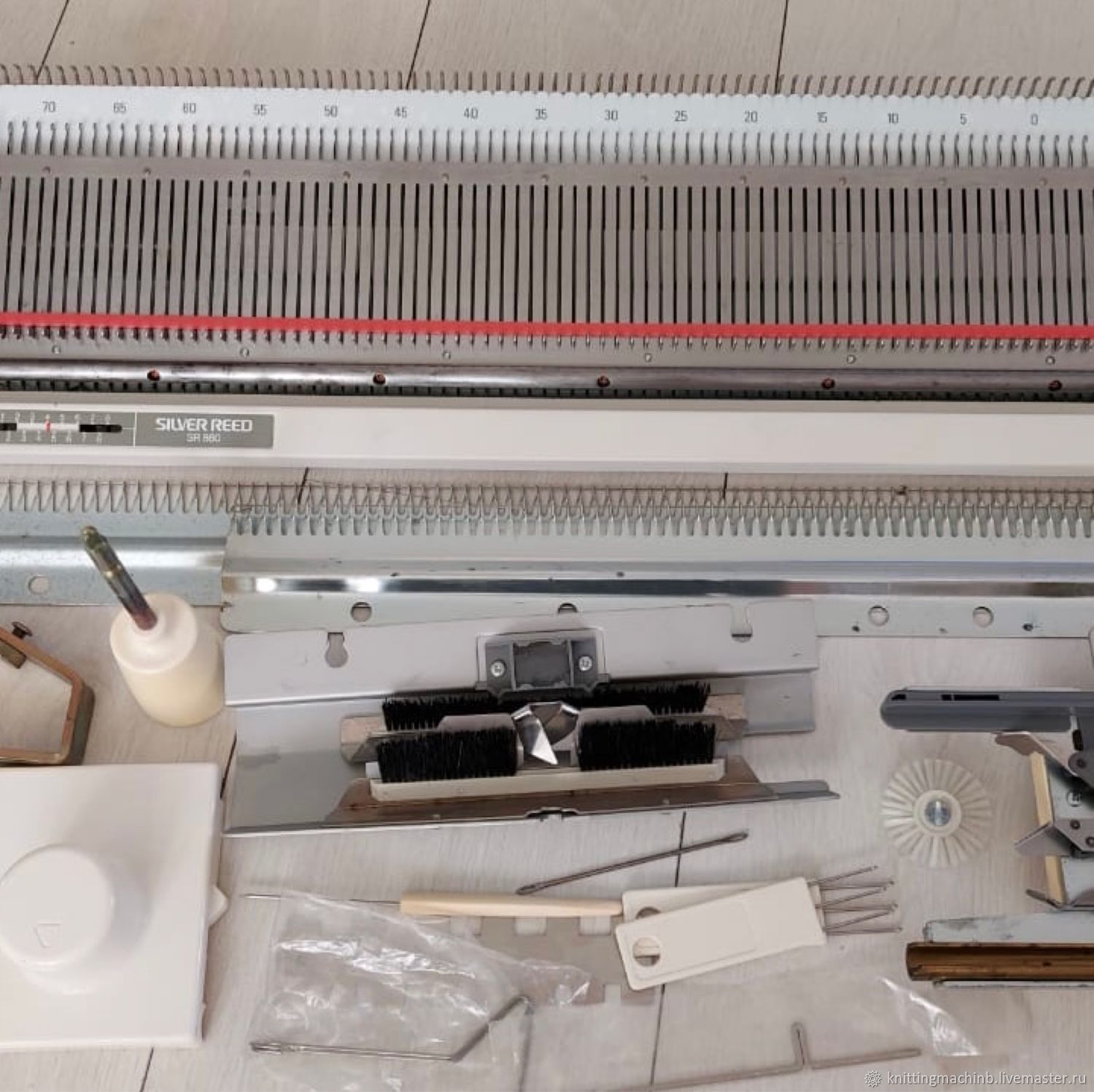 Вязальная машина. Нижняя фонтура Silver Reed SR 860 (4 класс) – купить ...