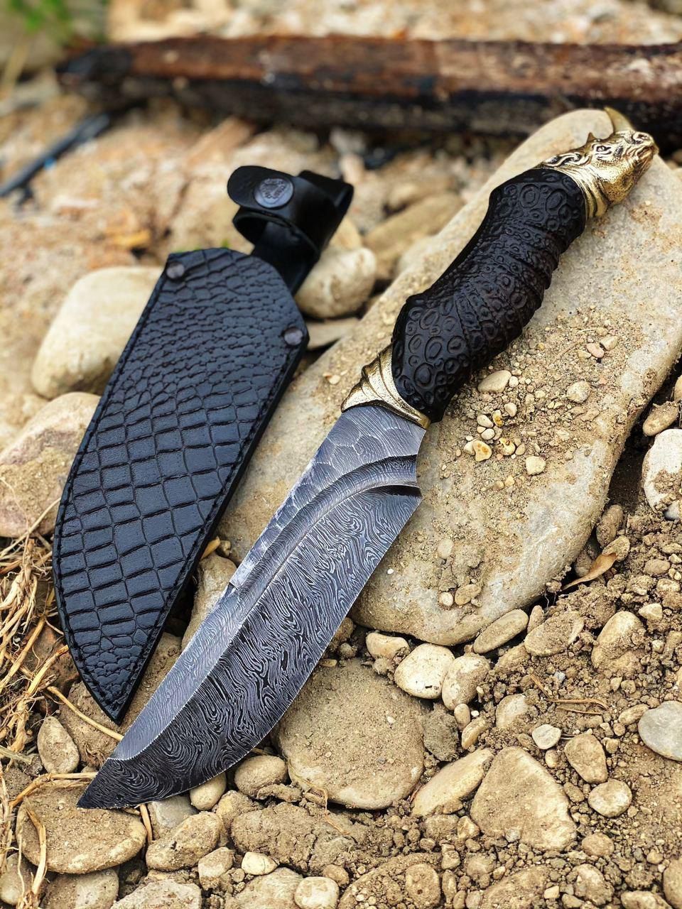 Нож "Каменный Носорог" (дамаск) в ассортименте купить в интернет ...