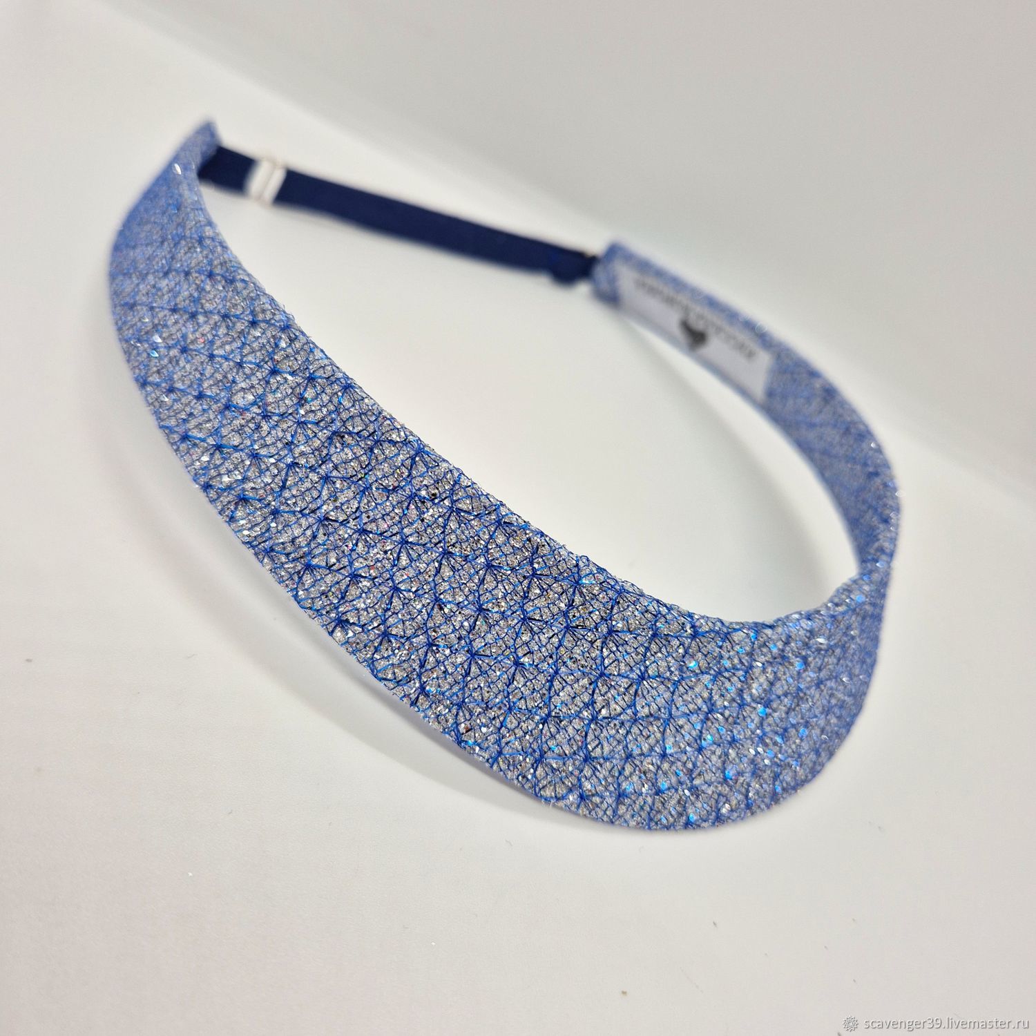 Ободок кокошник, коллекция "АТЛАНТИС" голубой купить в интернет ...