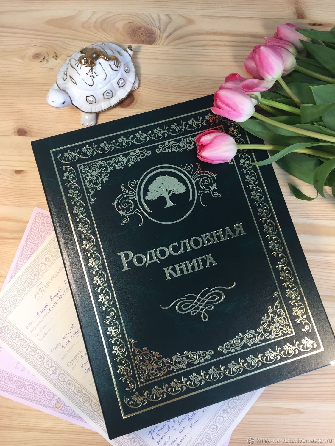 Подарочная родословная книга «Малахитовая» купить в интернет-магазине ...