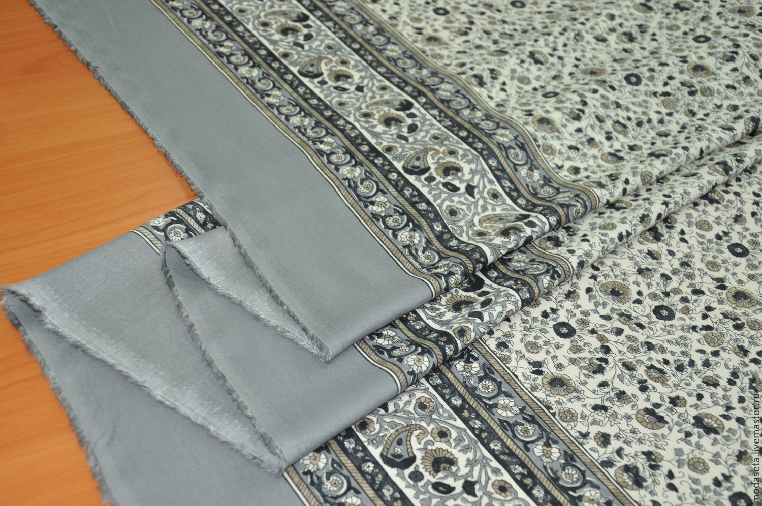 Хлопок с Вискозой "Полевые цветы". Италия купить в интернет-магазине ...