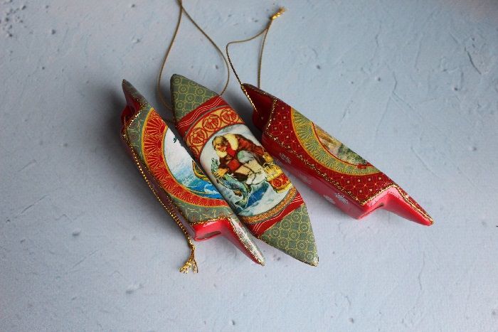 Елочные игрушки Конфета фарфор купить в интернет-магазине Ярмарка Мастеров по цене 650 ...