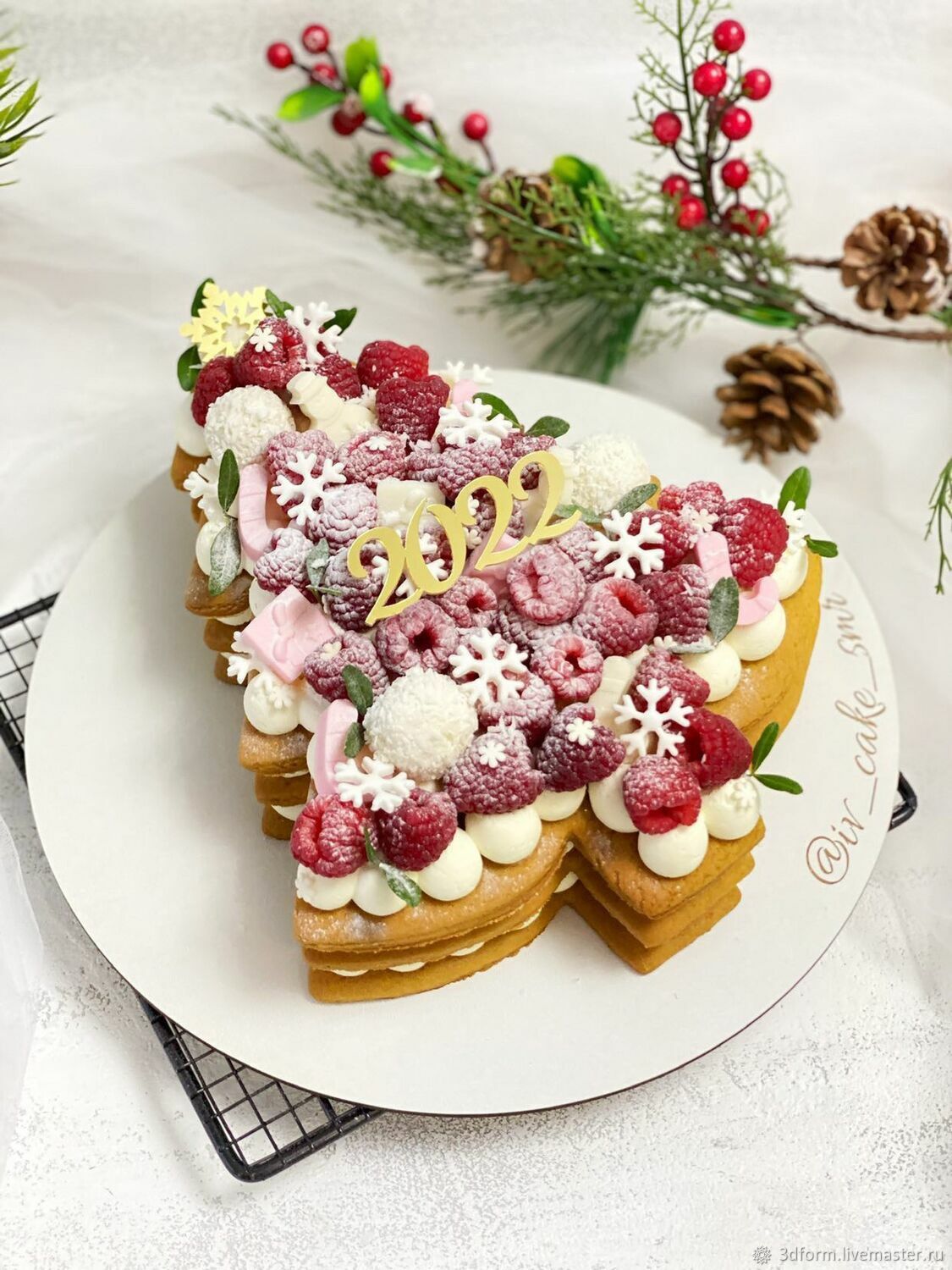 Форма для вырезание торта Елочка в интернет-магазине на Ярмарке ...