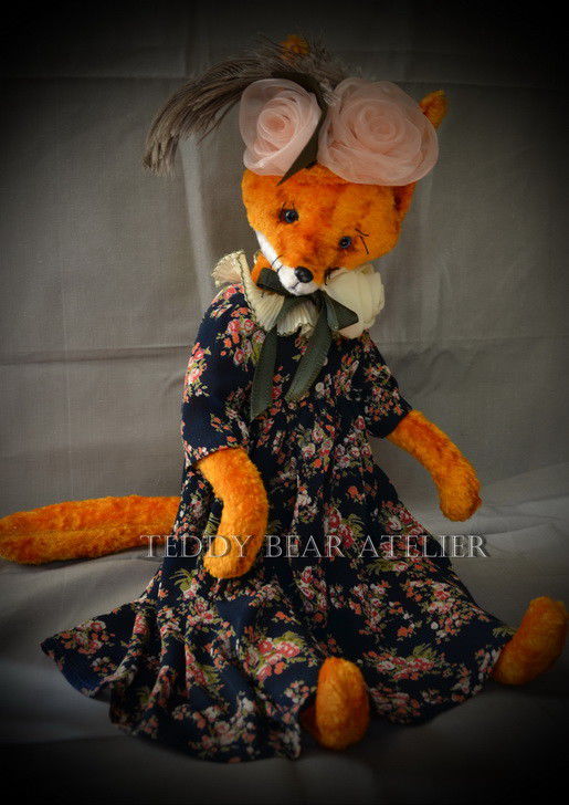 Lady Fox – заказать на Ярмарке Мастеров – ESOGRU | Мягкие игрушки ...