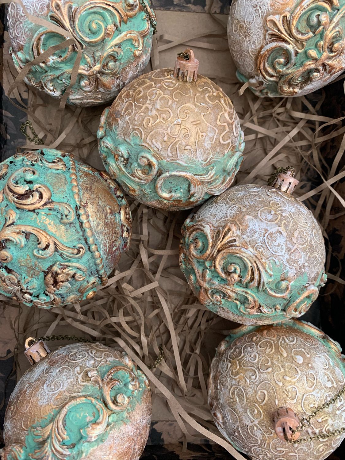 Дизайнерские новогодние шары в интернет-магазине Ярмарка Мастеров по ...