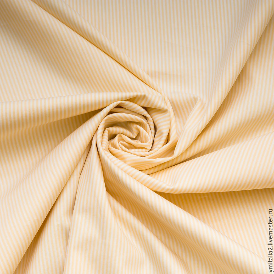 Рубашечная ткань в тонкую полоску (two-fold cotton) Camicissima ...
