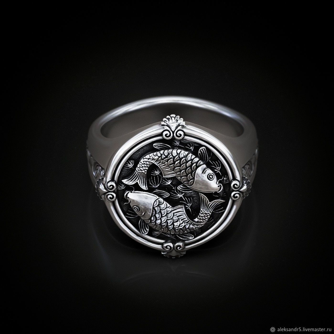 Кольца: Pisces ring 2 в интернет-магазине Ярмарка Мастеров по цене ...