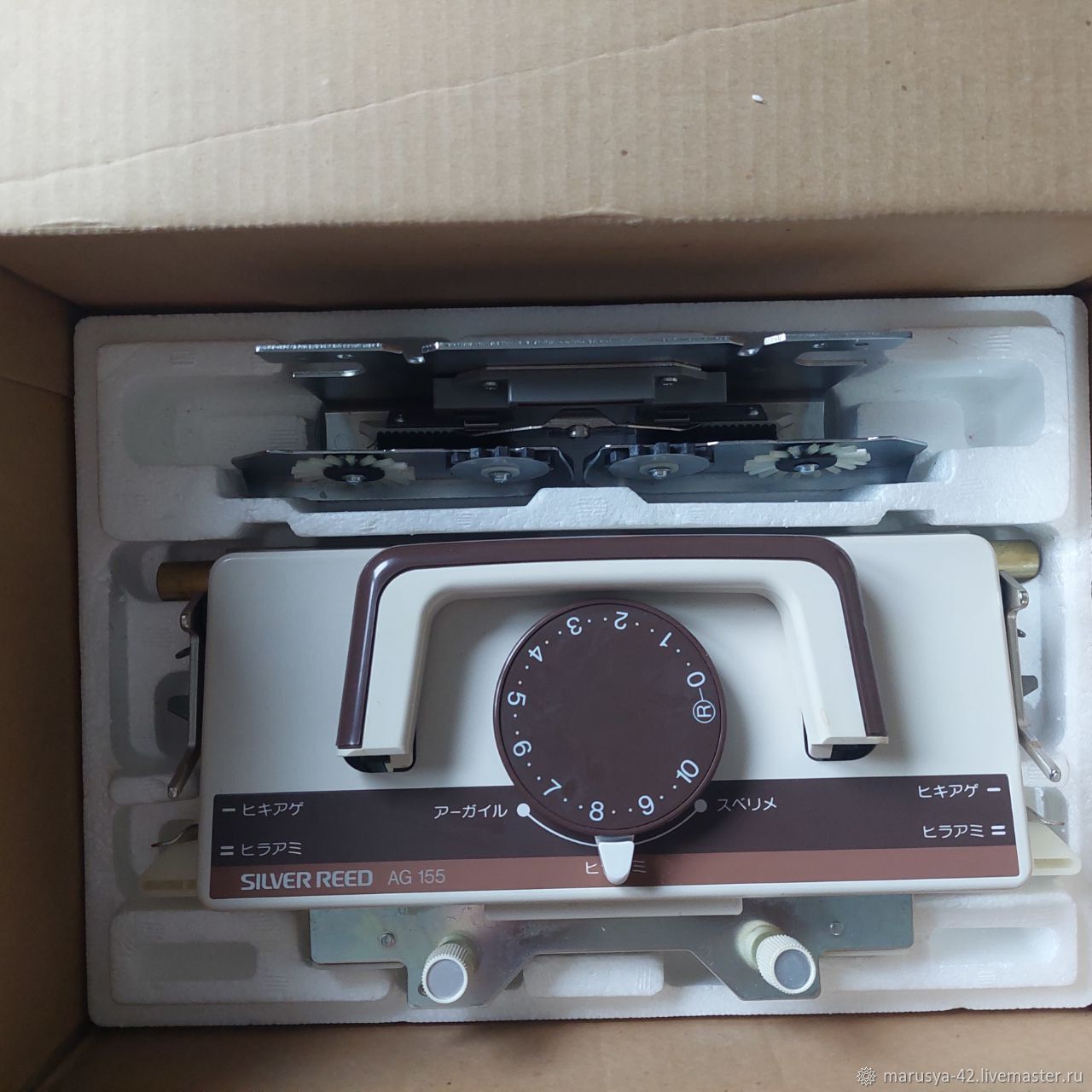 Каретка интарсии Silver reed AG-155 новая Япония купить в интернет ...