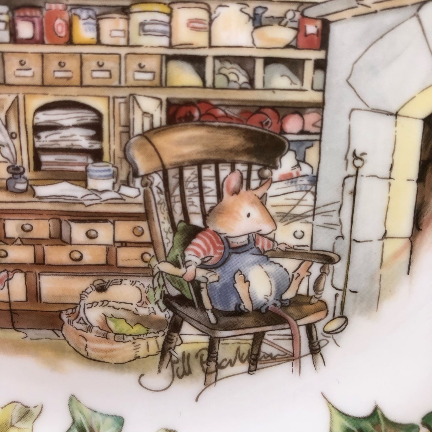 Винтаж: ТАРЕЛОЧКА "THE STORE STUMP" по мотивам «Brambly Hedge» купить в ...