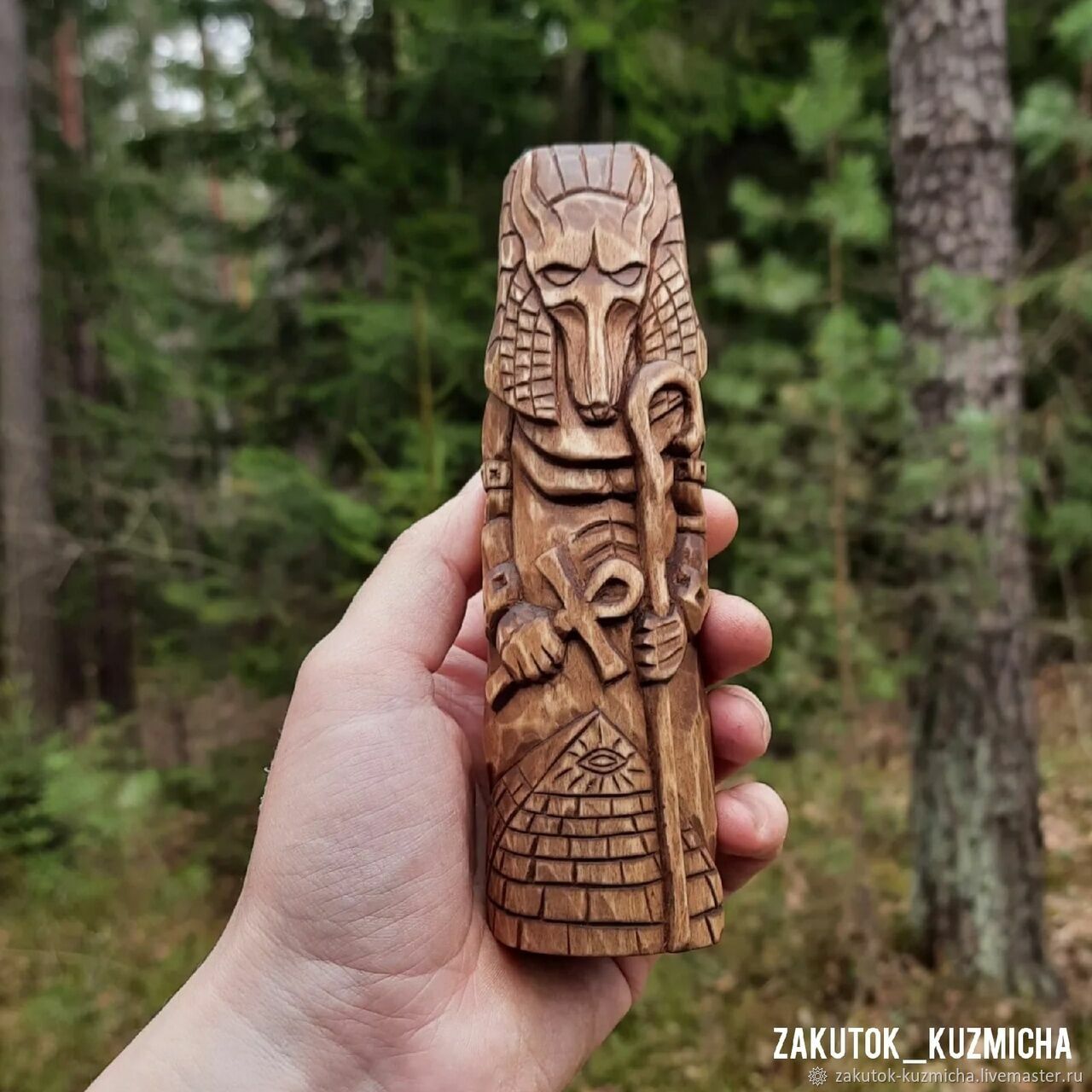 Египетский бог Анубис на заказ в интернет-магазине Ярмарка Мастеров по ...