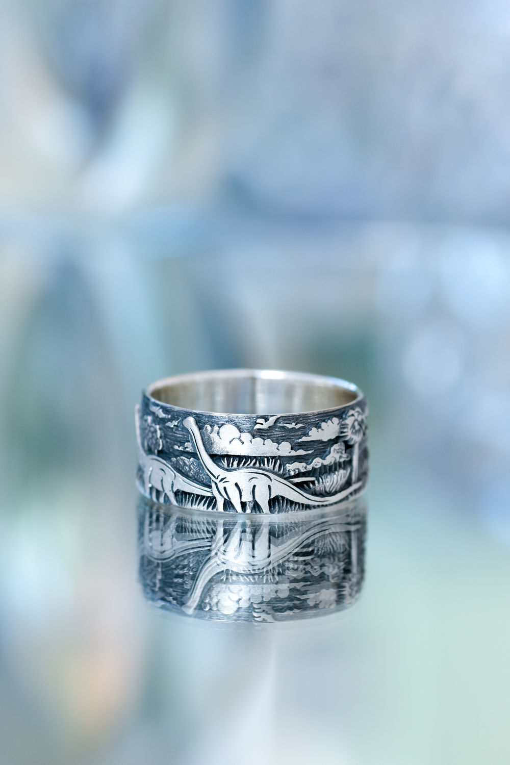 Кольцо "Диплодоки" из серебра 925 пробы купить в интернет-магазине ...