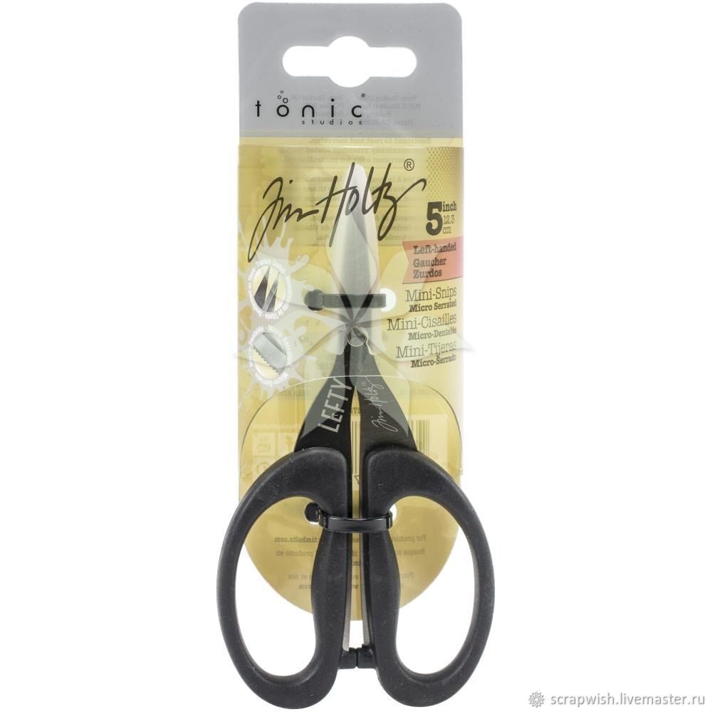 В наличии! Ножницы 5" для левшей защит. крышечкой от Tim Holtz в ...