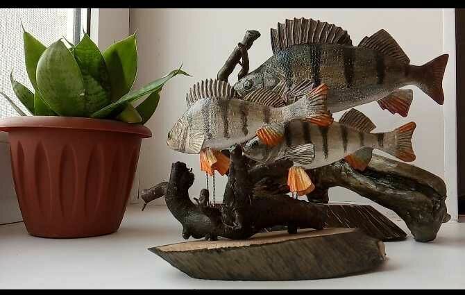 Разная рыба из дерева – заказать на Ярмарке Мастеров – NWI88RU ...