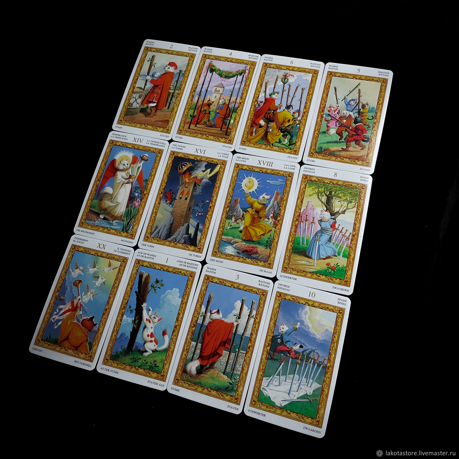 Таро Белых Кошек (Tarot of White Cats) купить в интернет-магазине ...