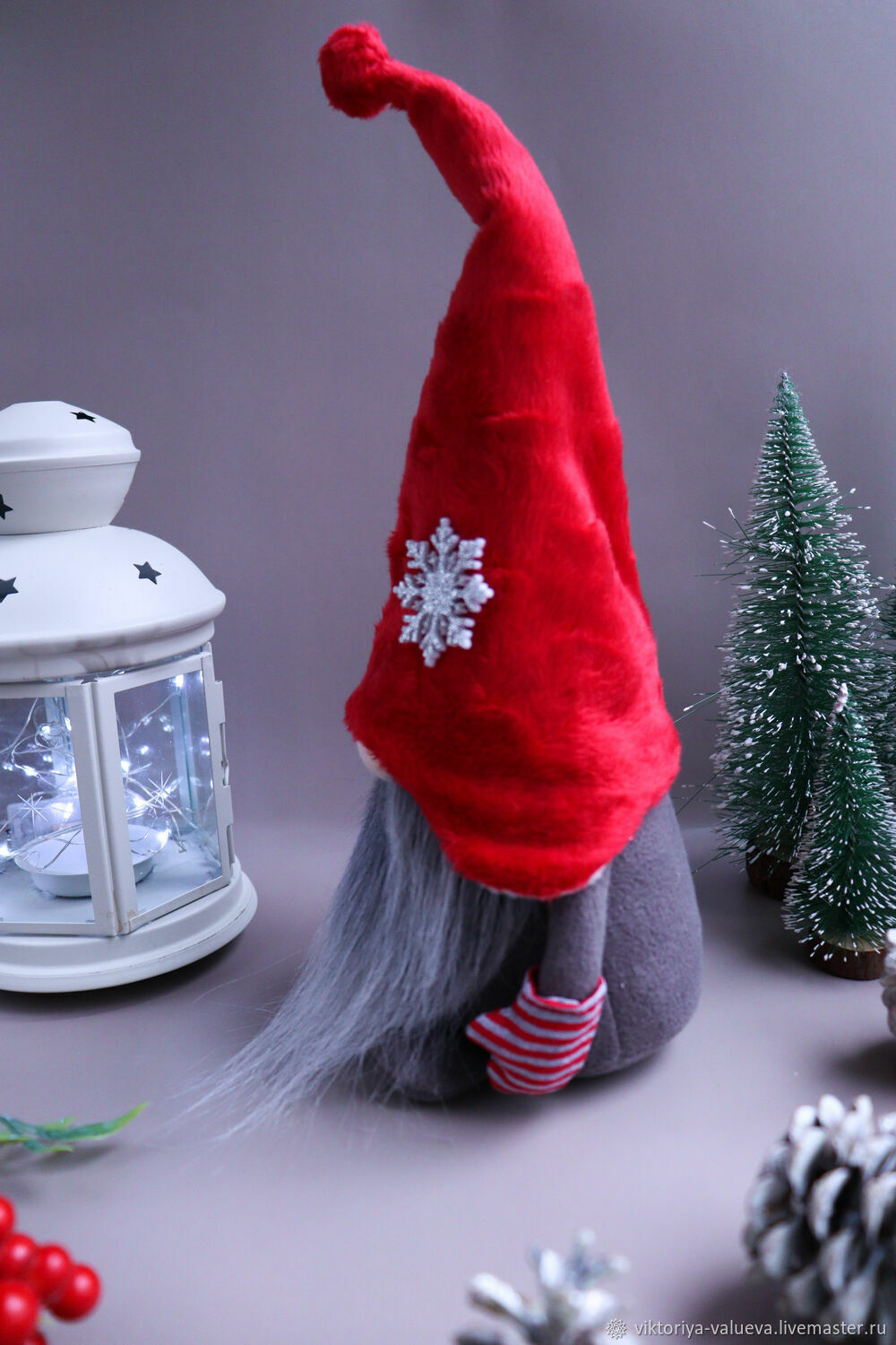 Рождественский скандинавский гном. Новогодний подарок на заказ в ...