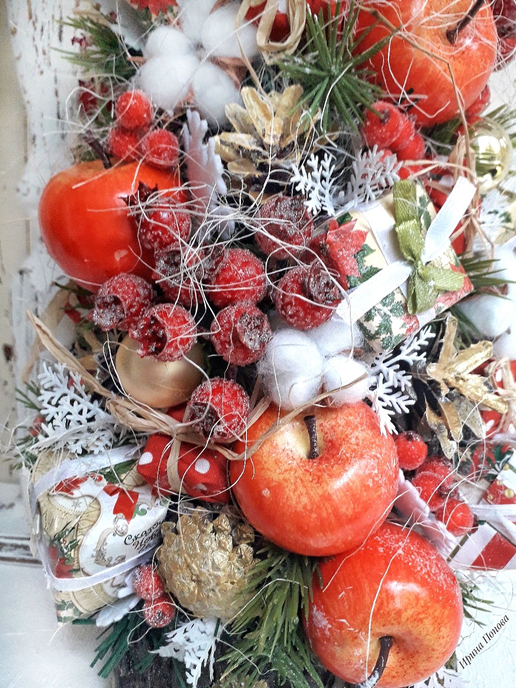 Елка настольная ручной работы – заказать на Ярмарке Мастеров – MORUYRU ...