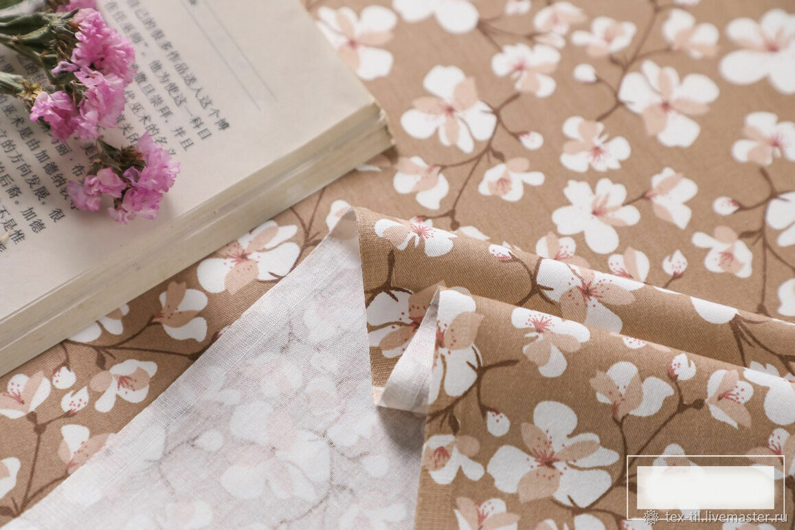 Хлопок 100%. Сатин. в интернет-магазине на Ярмарке Мастеров | Ткани ...