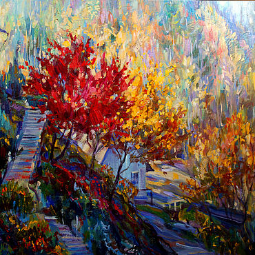 Картина ню Абстракция маслом Обнаженная девушка Страсть – заказать на ...