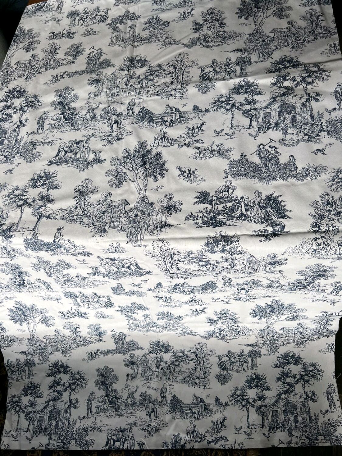 Ткань Туаль де жуи, хлопок, Франция в интернет-магазине Ярмарка ...