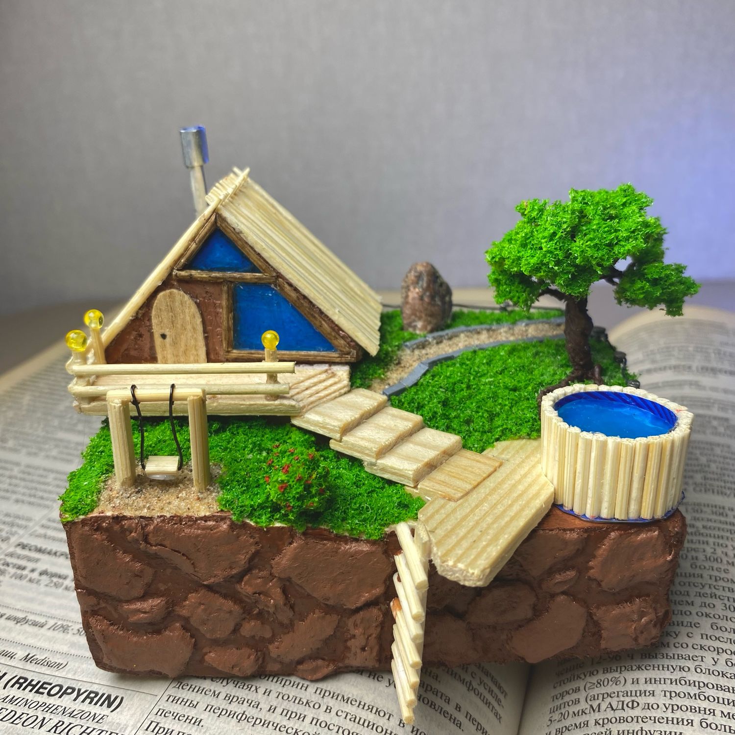 Интерьерные домики деревянные домики остров DIY в интернет-магазине ...