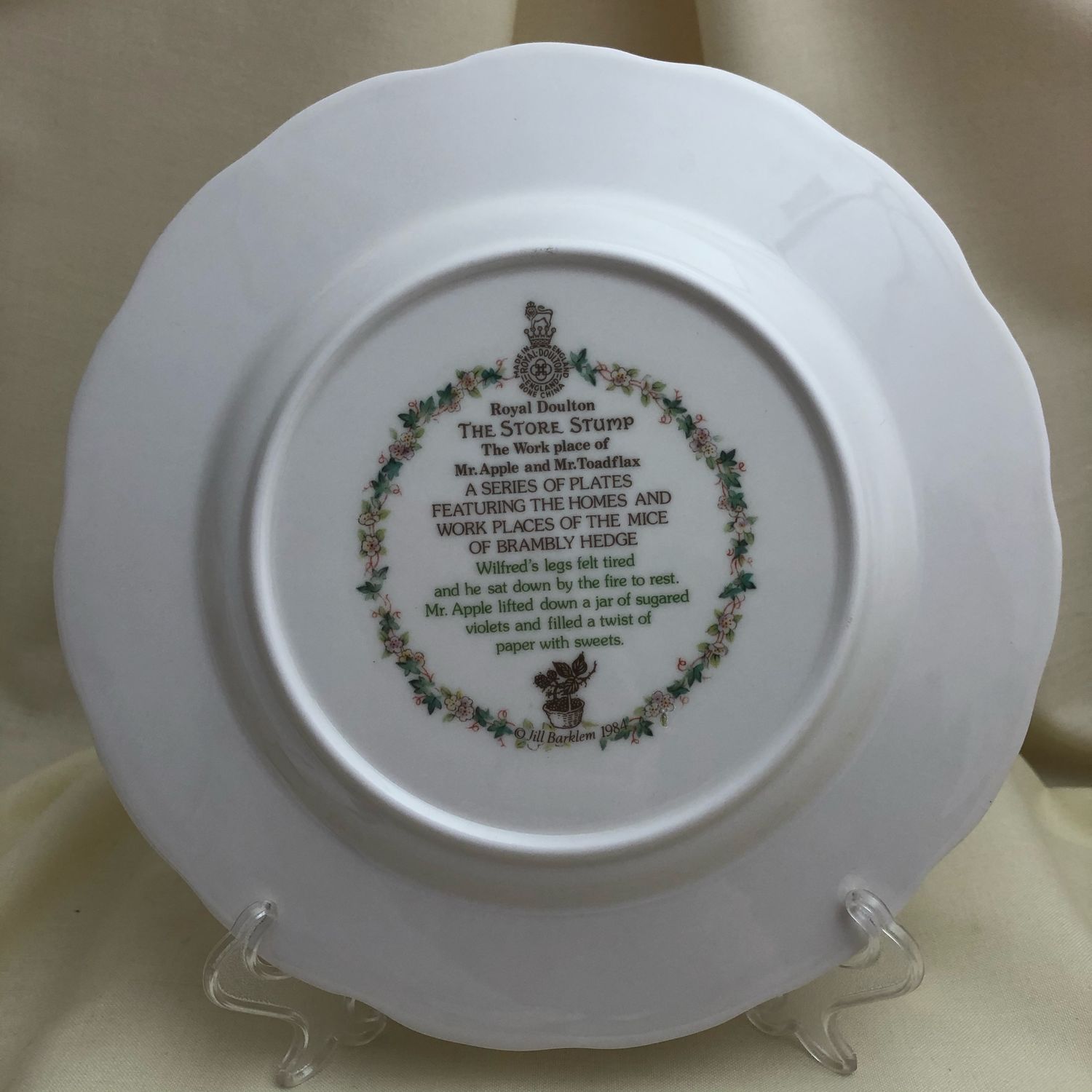 Винтаж: ТАРЕЛОЧКА "THE STORE STUMP" по мотивам «Brambly Hedge» купить в ...