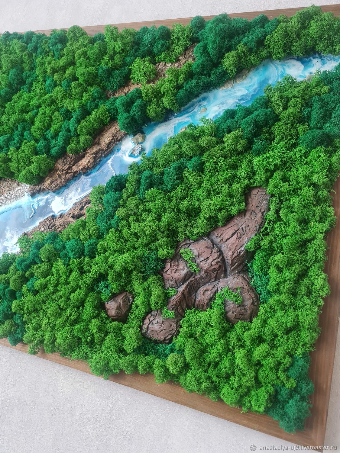 Фитокартина из стабилизированного мха в интернет-магазине Ярмарка ...