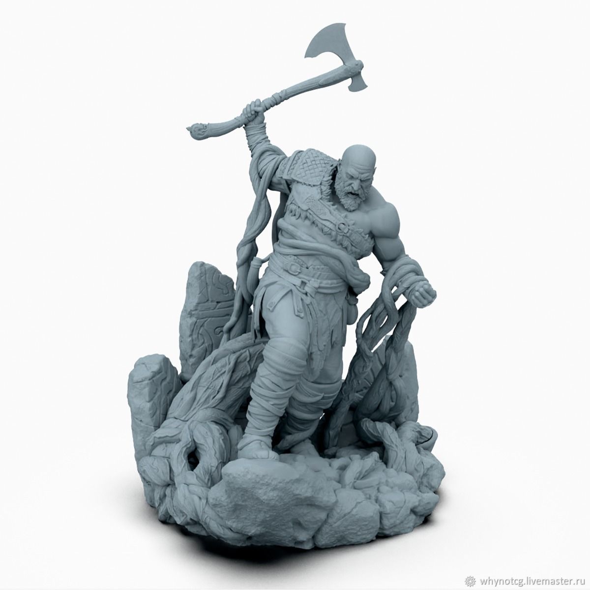 Фигурка Кратос Бог войны, статуэтка (Kratos, God of War) в интернет ...