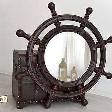 Зеркало солнце "Зазеркалье-90" – заказать на Ярмарке Мастеров – 58E43RU ...