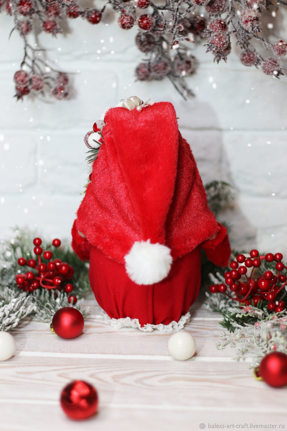 Новогодний гном в интернет-магазине Ярмарка Мастеров по цене 2000 ...