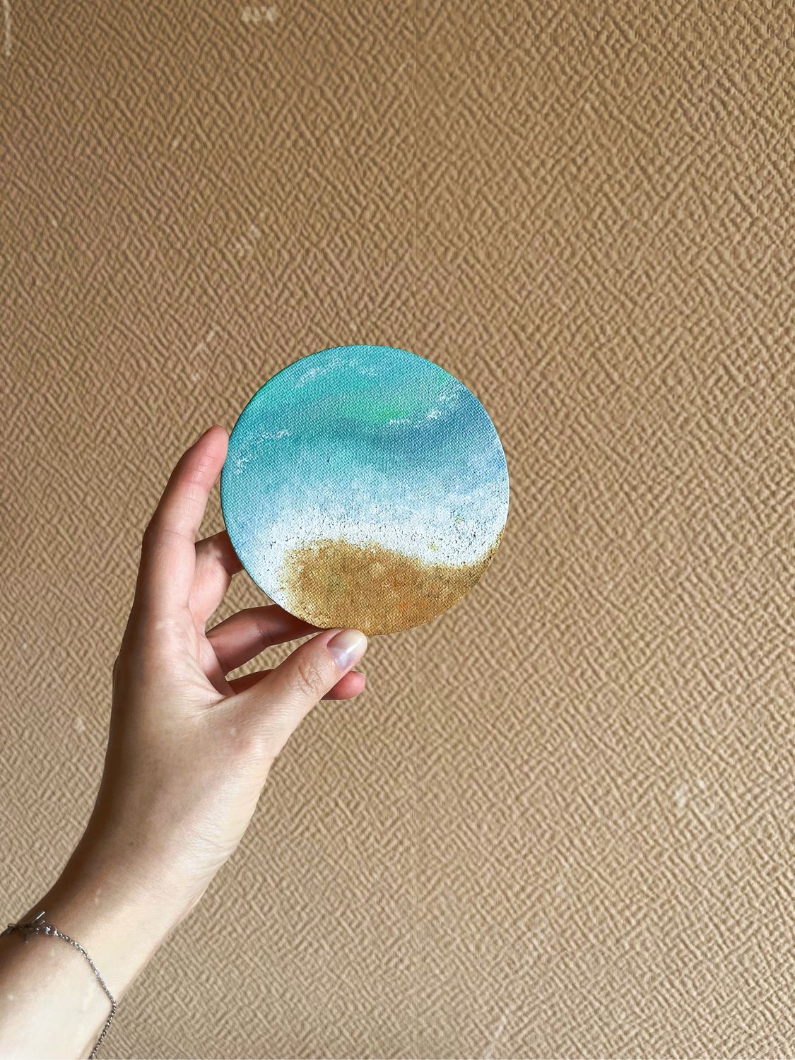 Картина "Кусочек моря" маслом в интернет-магазине Ярмарка Мастеров по ...