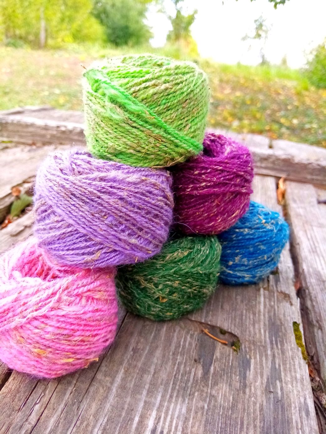 Крапивная пряжа набор. Подарок для рукодельницы на 8 марта в интернет ...