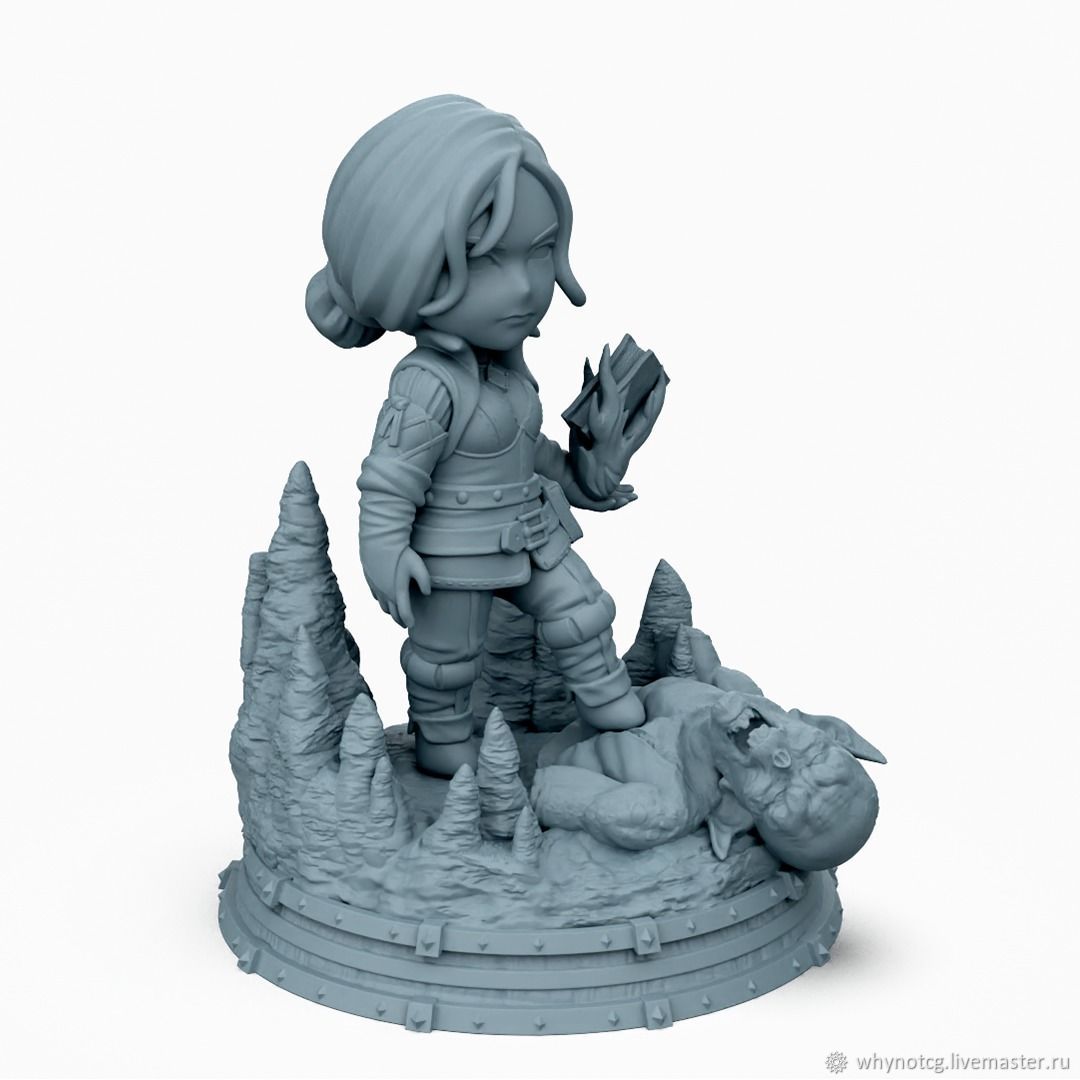 Фигурка Трисс Меригольд, Ведьмак, статуэтка (Chibi) в интернет-магазине ...
