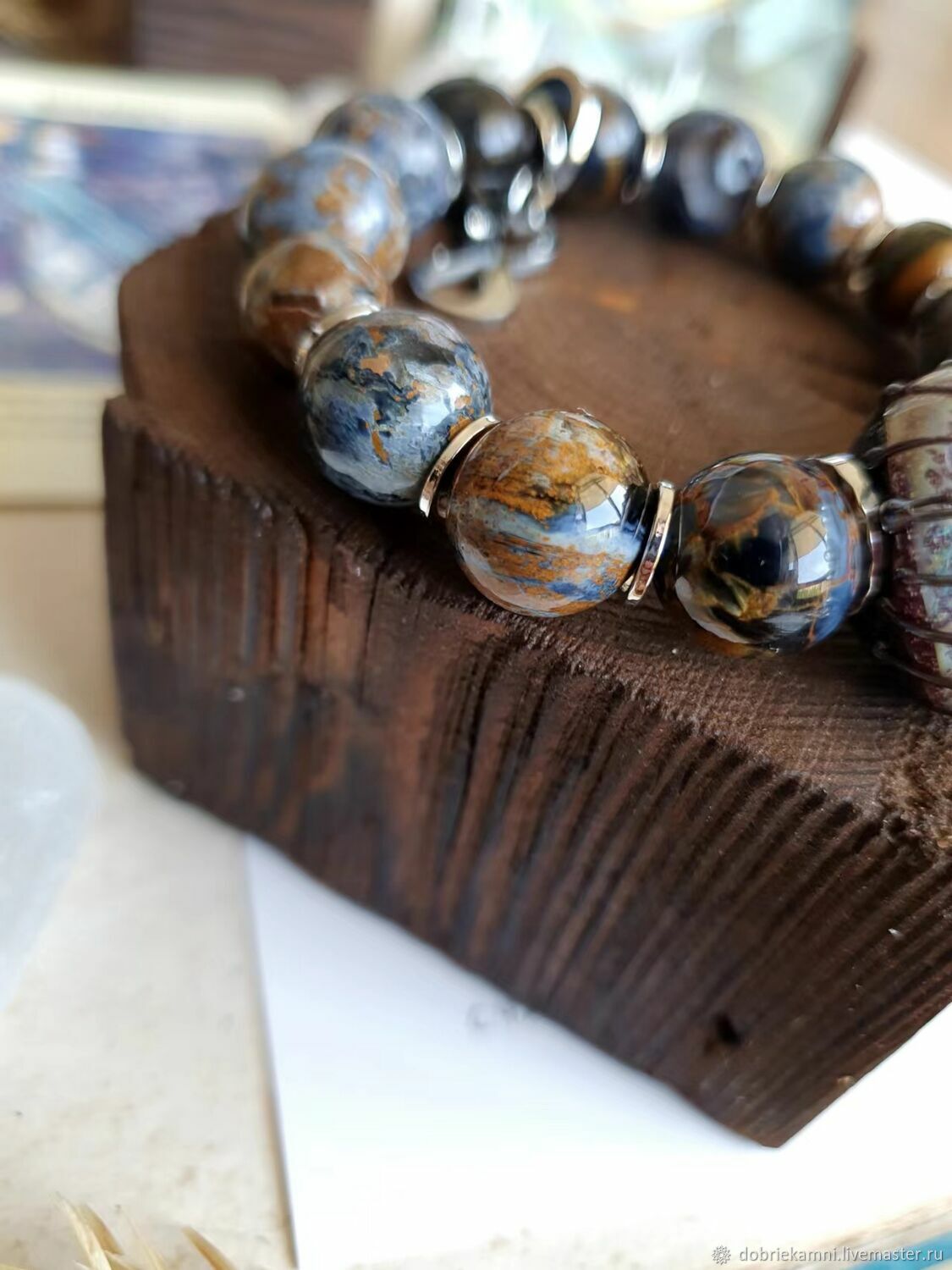 Браслет-талисман "Душа Дракона" с петерситом – заказать на Ярмарке ...