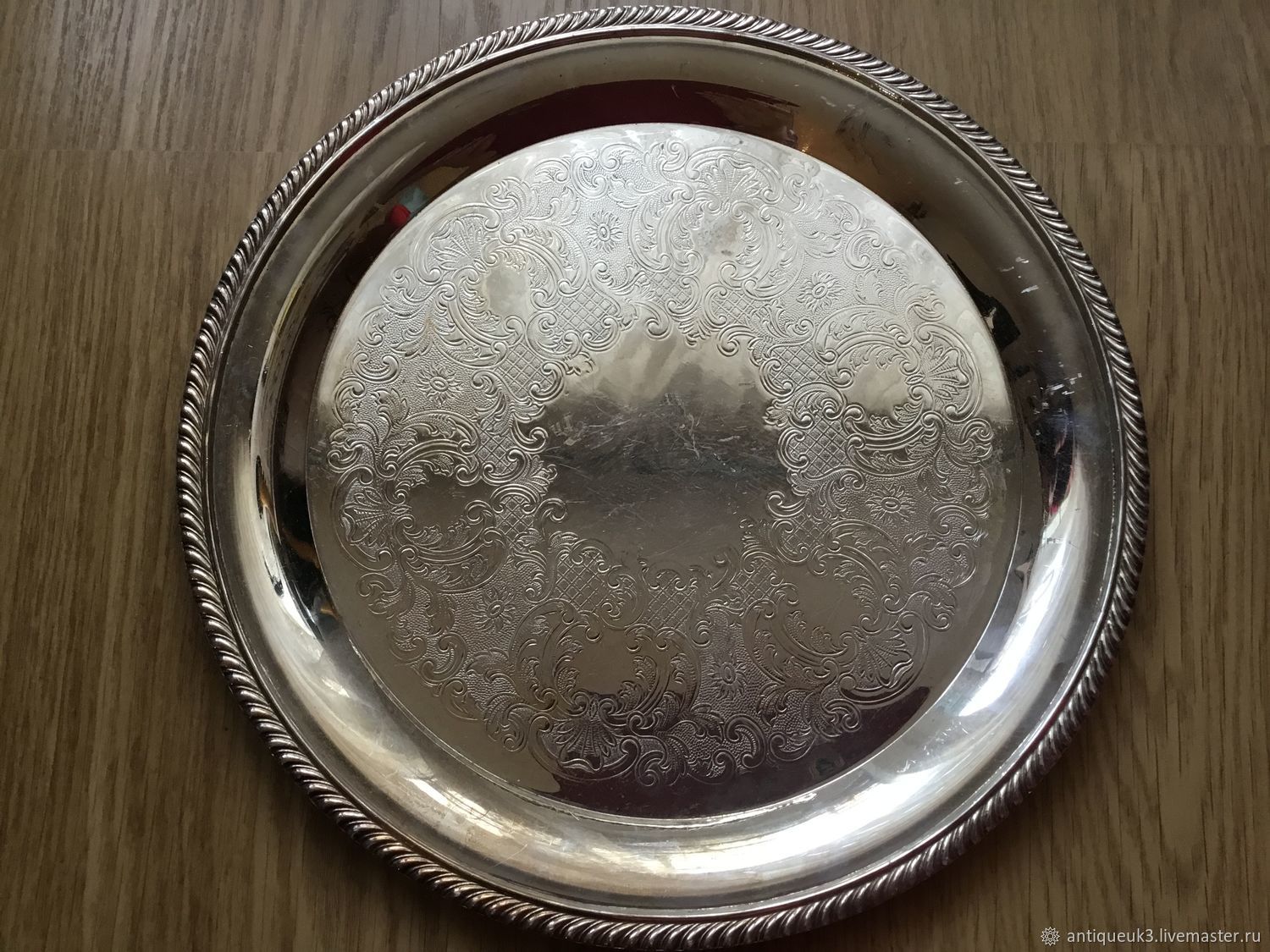 Винтаж: ПОДНОС. Primrose Plate EP Copper B M Mounts. СЕРЕБРЕНИЕ. в ...