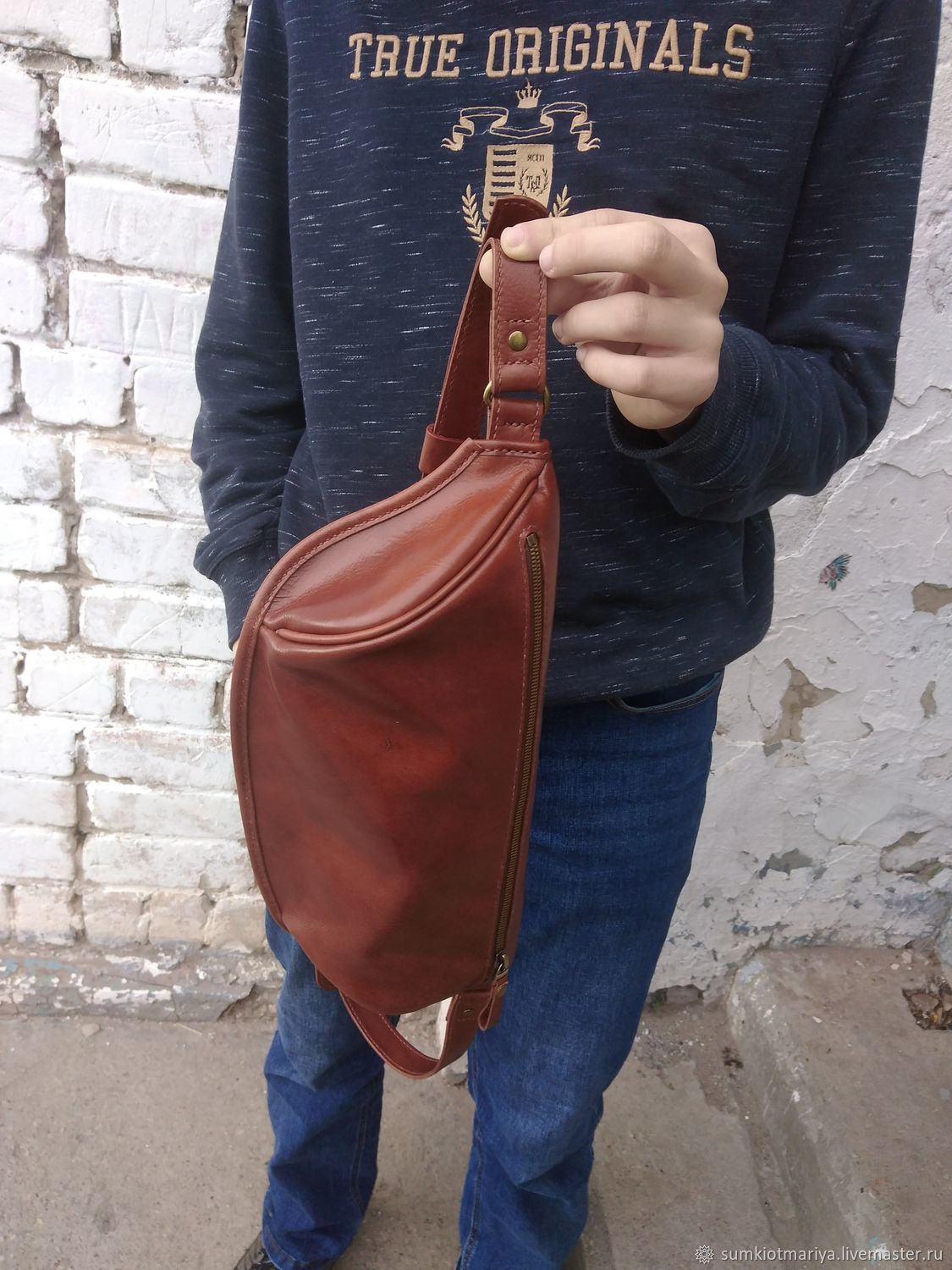 Бананка, пауч, рыже-коричневая: Саймон в интернет-магазине Ярмарка ...