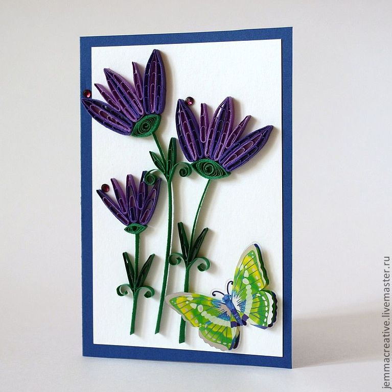 Открытка "Фиолетовое настроение" в интернет-магазине на Ярмарке ...