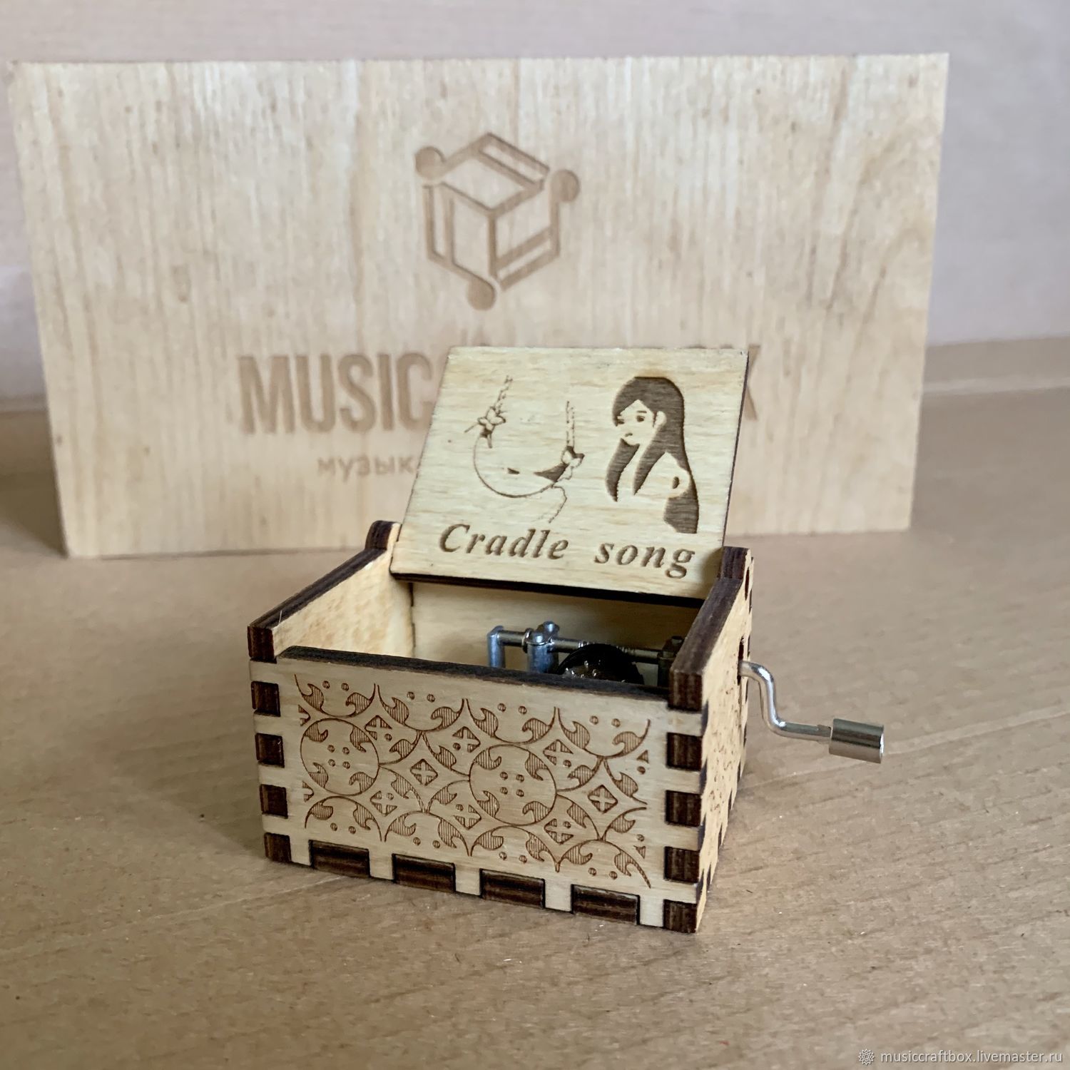 Музыкальная шкатулка cradle song колыбельная Песня в интернет-магазине ...